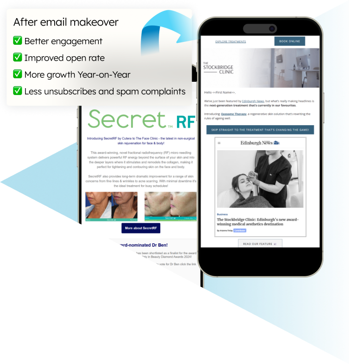 Why email matters for aesthetic clinics